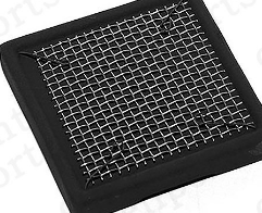 Small Ceramic Square Plate - Moss Plate | The Shrimp Farm